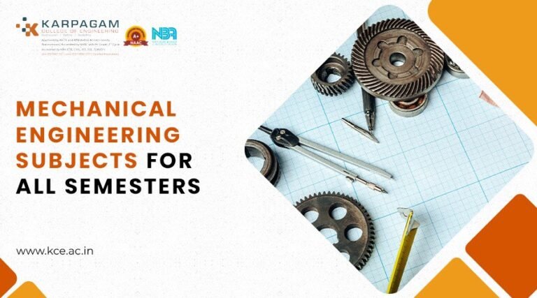 Mechanical Engineering Subjects by Semester